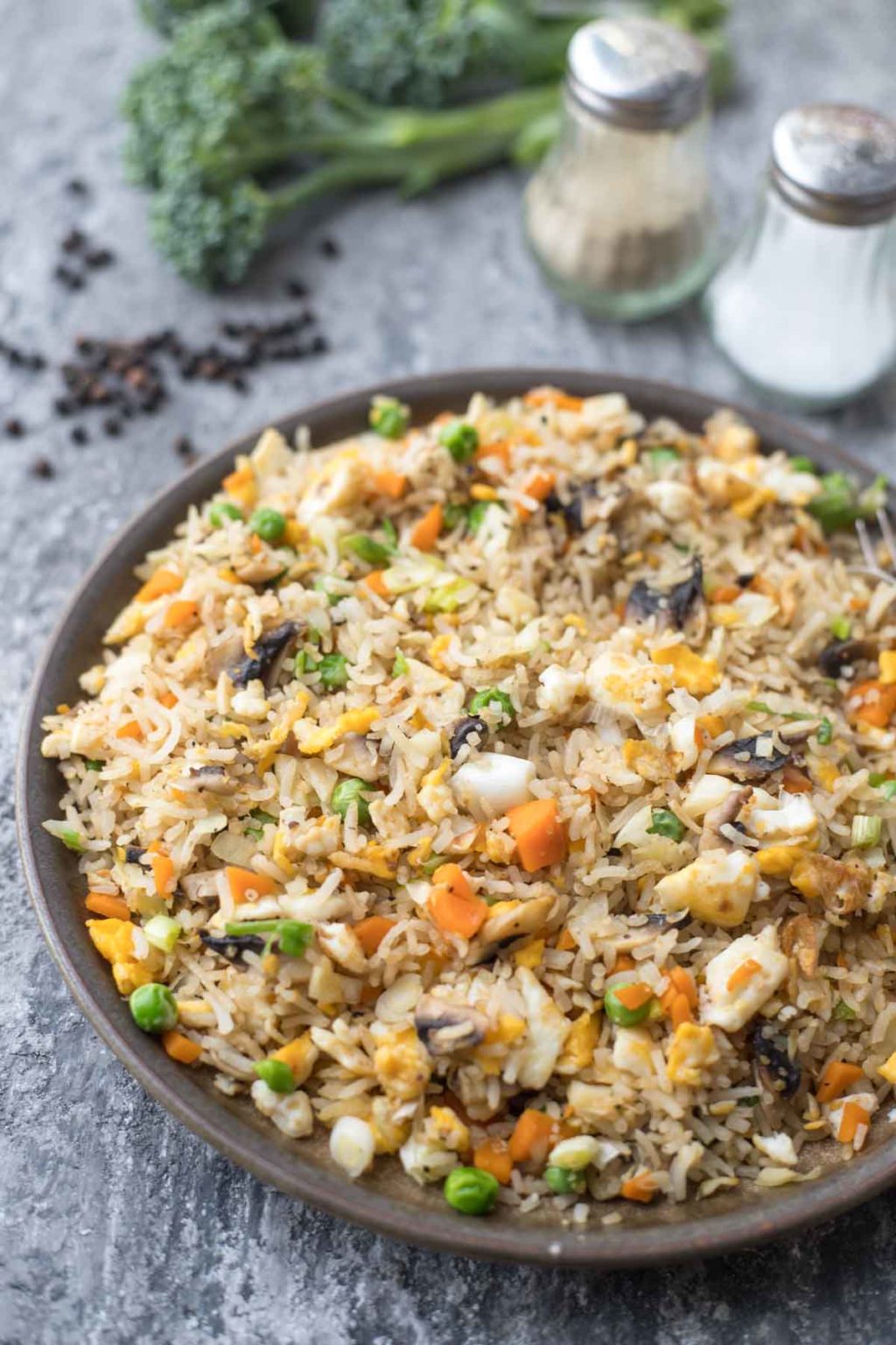 Healthy Fried Rice for Weight Loss - Fat Rainbow