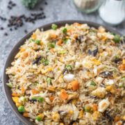 Healthy Fried Rice for Weight Loss - Fat Rainbow